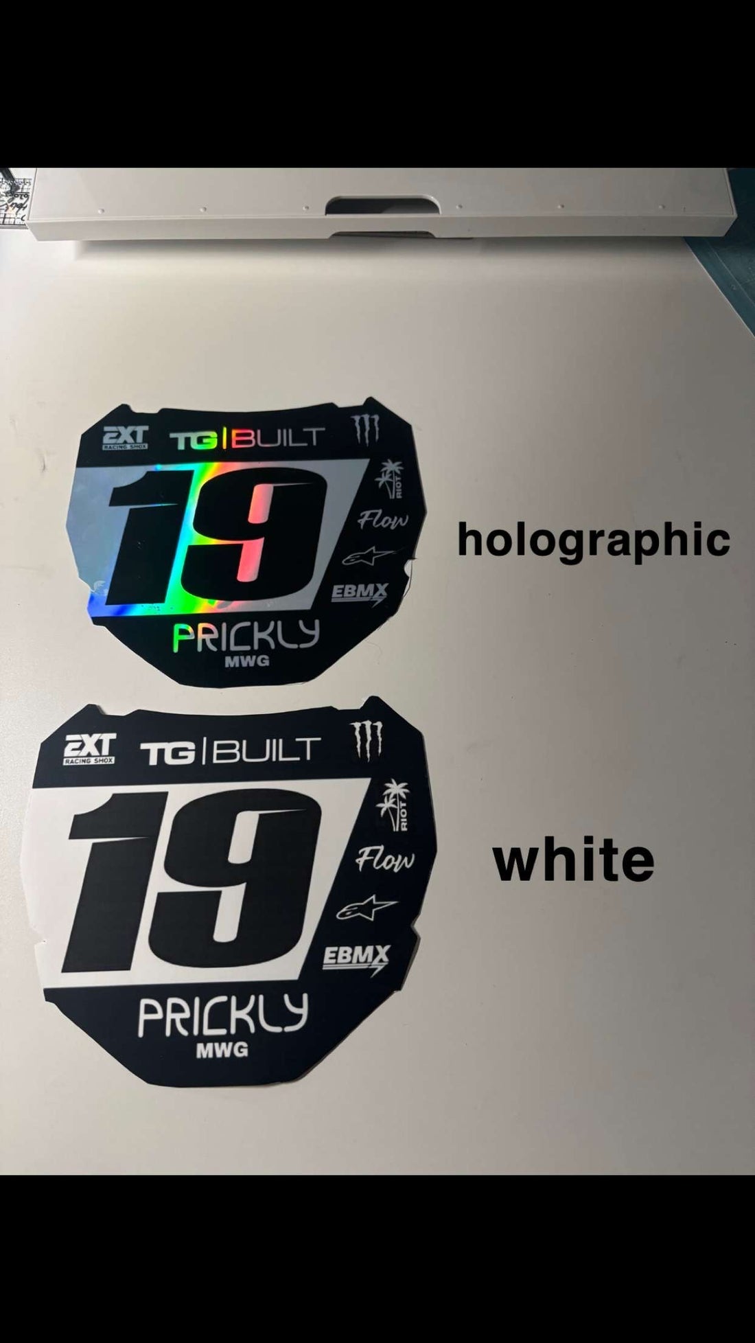 Basic Series ODI Number Plate Decal – MW Graphics